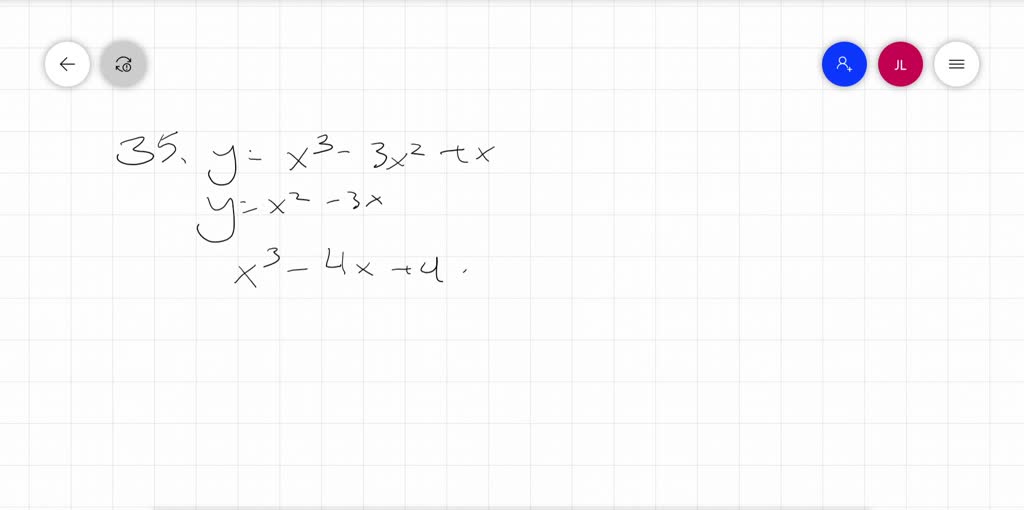 SOLVED Find The Points Of Intersection Of The Pairs Of Curves Y x 3 3