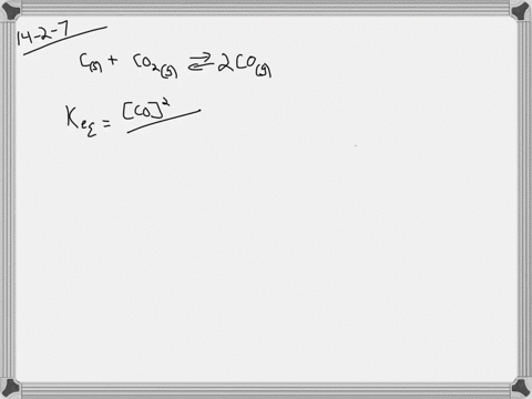 SOLVED:Write the equation for the reaction in which solid carbon reacts ...