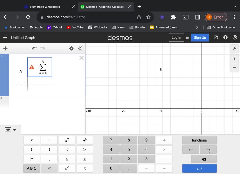 Calculate the first eight terms of the sequence of partial sums correct ...