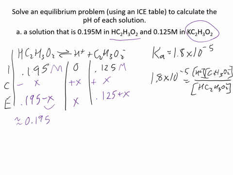 ⏩SOLVED:Solve an equilibrium problem (using an ICE table) to… | Numerade