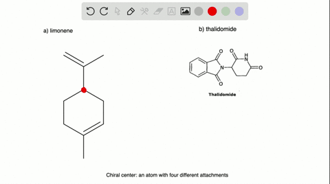 SOLVED:Some of the molecules listed here have a chirality center; some do not. Write three ...