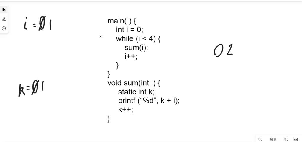 SOLVED:Assume the code given in Exercise 6. a. What is the output if ...