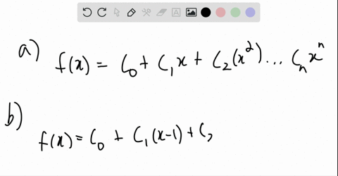SOLVED:Produce a general formula for the degree n Taylor polynomials ...