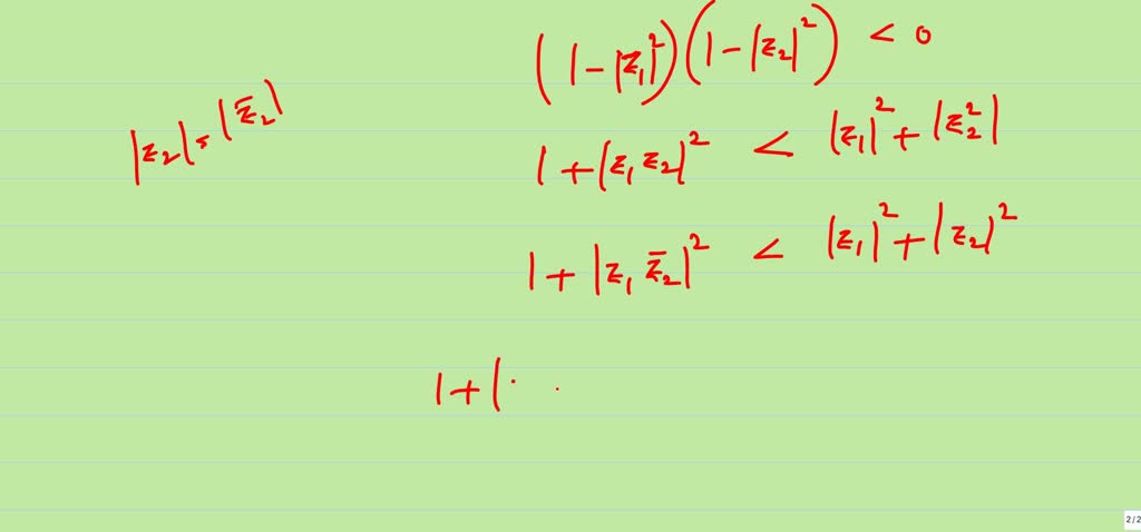 Let α, βbe complex numbers. Show that |(α-β)/(1-β̅ α)|-1 if and only if ...