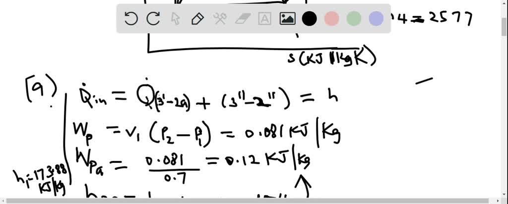 SOLVED:For the cycle of Problem 8.29, reconsider the analysis assuming the pump and each turbine ...
