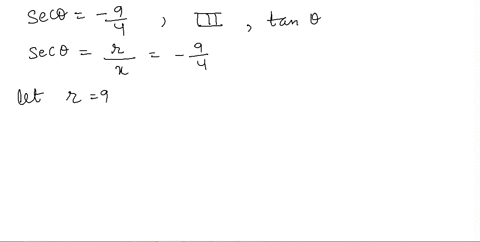 SOLVED:Find the indicated trigonometric value in the specified quadrant. Quadrant IV II IV I III ...