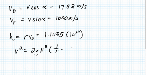⏩SOLVED:A projectile is launched from B with a speed of 2000 m / s ...