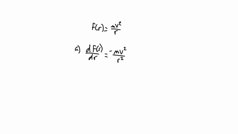 ⏩SOLVED:The centripetal force of an object of mass m is given by ...