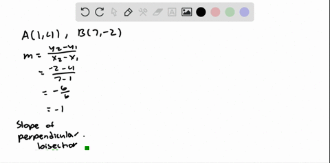 ⏩SOLVED:? Using Slopes Verify the given geometric property. … | Numerade
