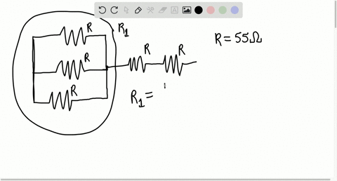 SOLVED:How many 176 \Omega resistors (in parallel) are required to ...