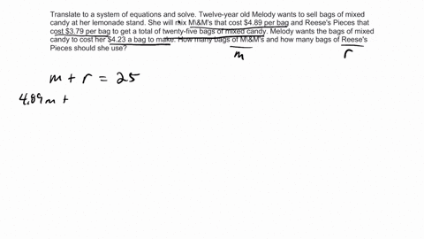 SOLVED:Translate to a system of equations and solve. Twelve-year old ...