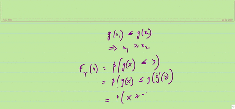 SOLVED:Prove Theorem 7.1 when g(x) is a decreasing function.