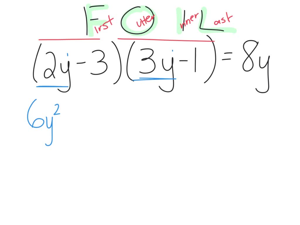 SOLVED Solve 2 Y 3 3 Y 1 8 Y