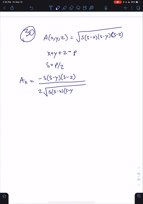 SOLVED:Use Lagrange multipliers to prove that the triangle with maximum ... SOLVED:Use Lagrange multipliers to prove that the triangle with maximum ...