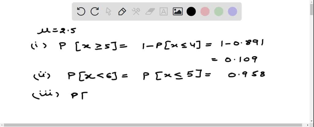 SOLVED:Let x be a binomial random variable with n=25, p=.2 a. Use Table 1 in Appendix I to ...