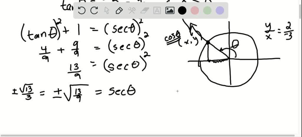 SOLVED:In Exercises 23-34, find the exact value of each of the remaining trigonometric functions ...