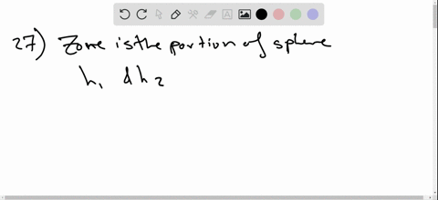 The surface formed by two parallel planes cutting a sphere of radius r ...