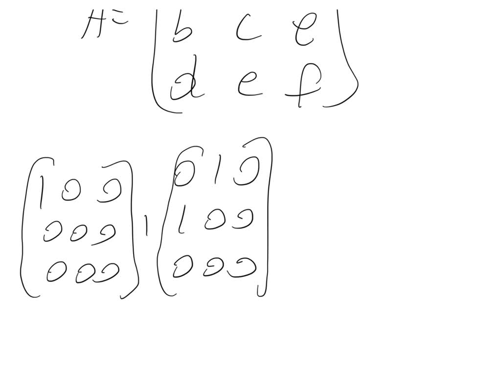 Solved Find A Basis Of The Space V Of All Symmetric 3 ×3 Ma Trices And Thus Determine The
