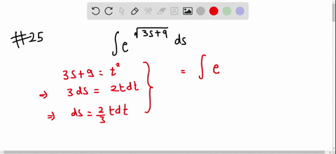 SOLVED:Evaluate the integrals in Exercises 25-30 by using a substitution prior to integration by ...