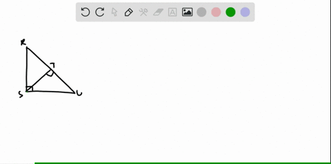 SOLVED: Write a similarity statement comparing the three triangles in each diagram. (Diagram can ...