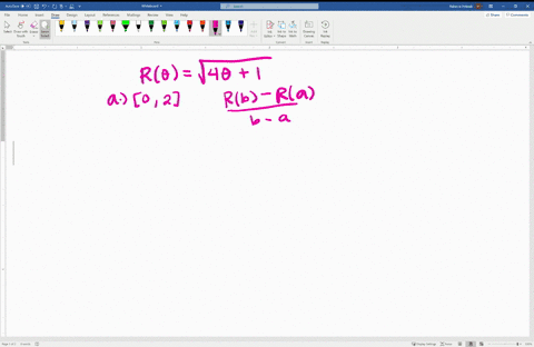 SOLVED:Find the average rate of change of the function over the given ...