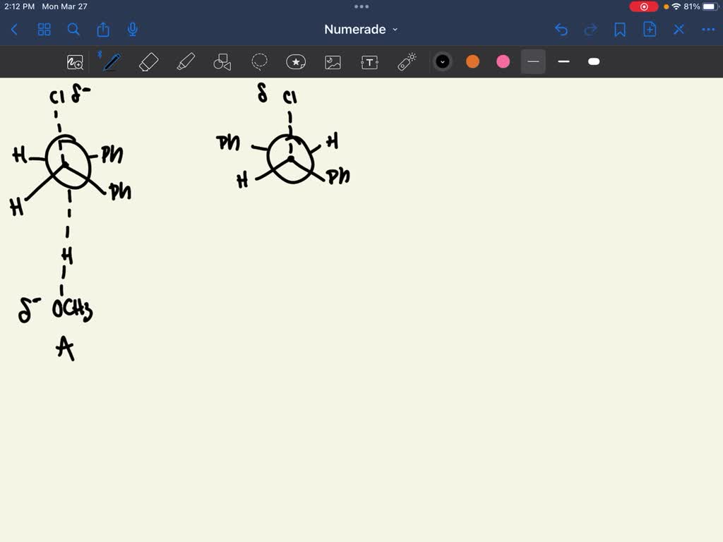 1 -Chloro-1,2-diphenylethane can undergo E2 elimination to give either cis- or trans-1,2 ...