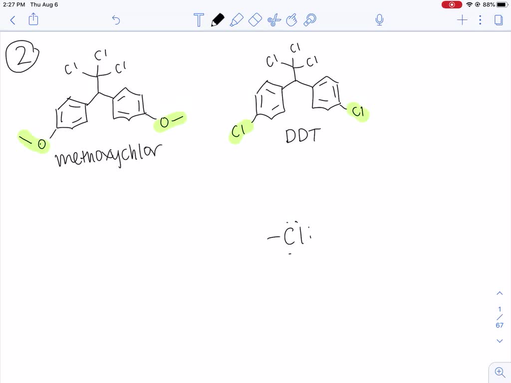 Methoxychlor is an insecticide that was intended to take DDT's place ...