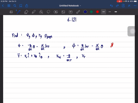 SOLVED:Let the vortex/sink flow of Eq. (8.16) simulate a tornado as in ...