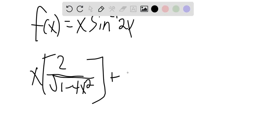 SOLVED:Differentiate the functions. f(x)=(arcsinx)^2 SOLVED:Differentiate the functions. f(x)=(arcsinx)^2