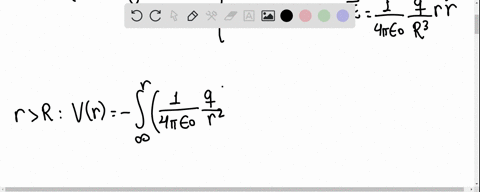 SOLVED: Find the potential inside and outside a uniformly charged solid ...