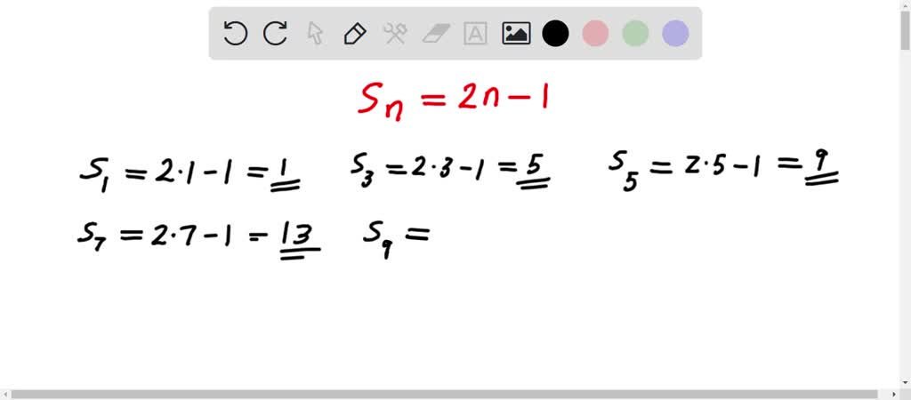 SOLVED:For the subsequence of s obtained by taking the first, third ...