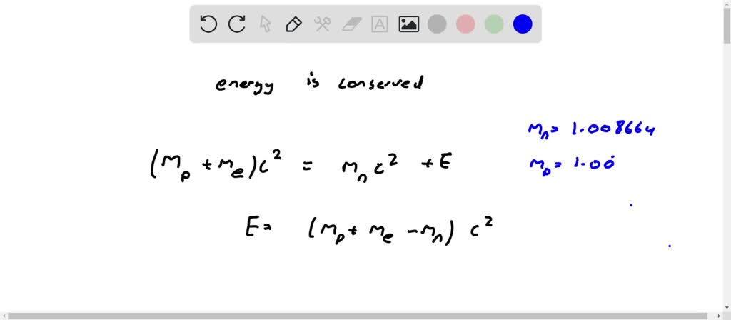 SOLVED:Electron capture by a proton is not allowed in nature. Explain ...