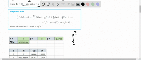 ⏩SOLVED:Using the Trapezoidal Rule and Simpson's Rule. Approximate… | Numerade
