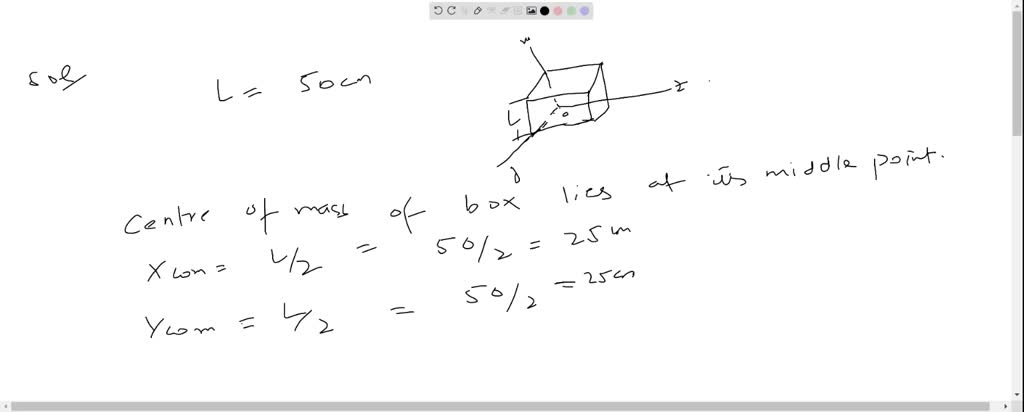 SOLVED: Figure 9-28 shows a cubical box that has been constructed from ...