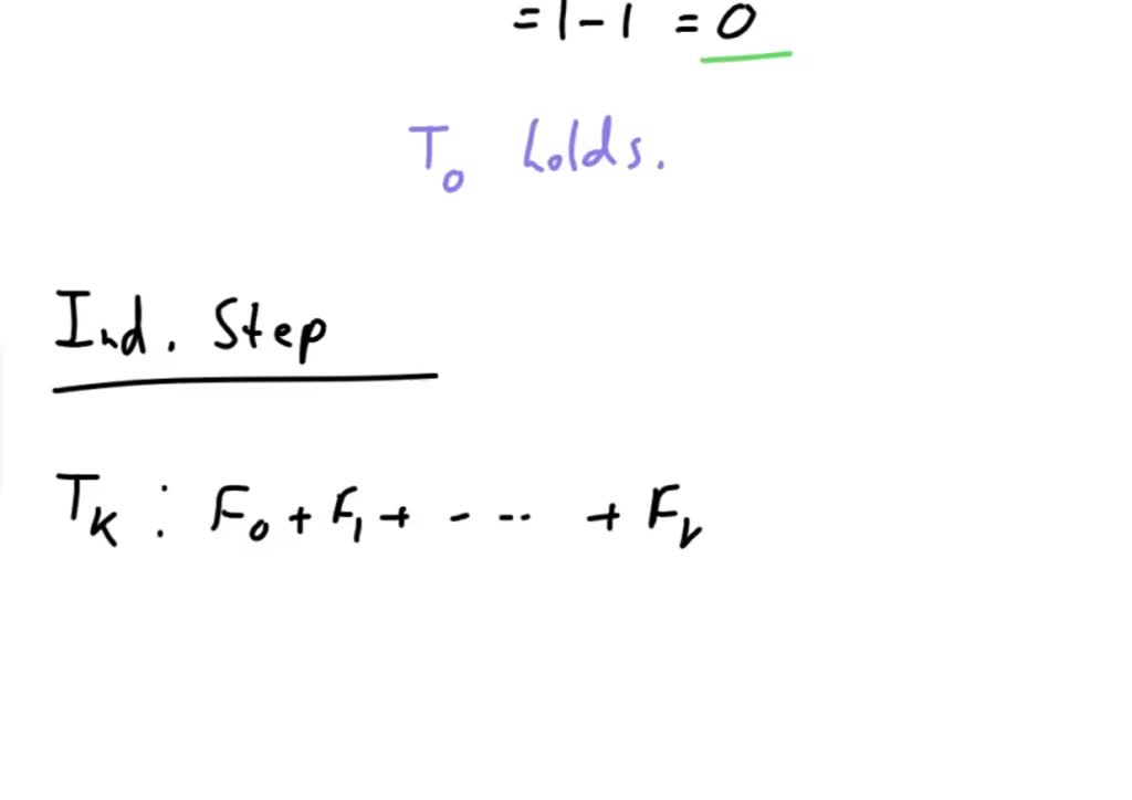 Prove this identity relating the Fibonacci numbers and the binomial coefficients: fn+1=C(n, 0)+C ...