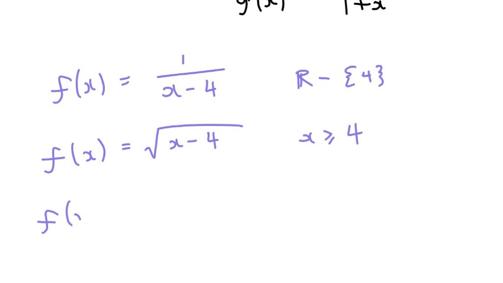 SOLVED: In Exercises 15 through 18, determine whether or not the given function has the set of ...