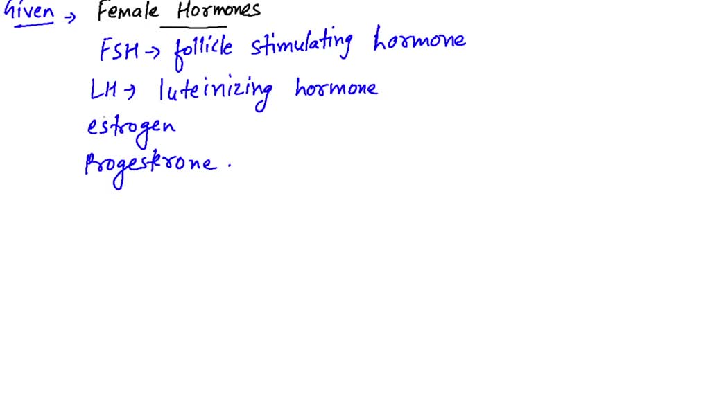 Look At The Structures Of The Three Female Sex Hormones Shown On Page