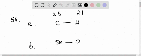 SOLVED:Refer to Figure 9 and label each atom in the following polar ...