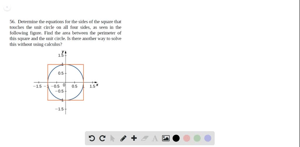 SOLVED:For the following exercises, solve using calculus, then check ...