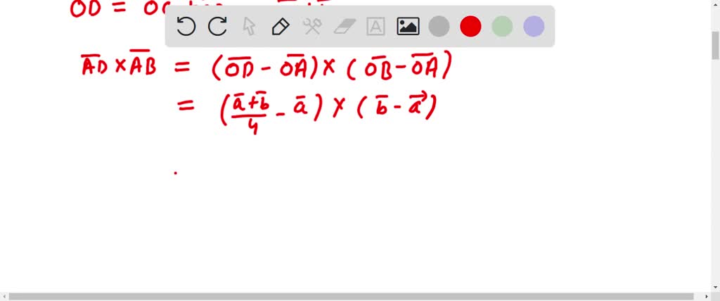 SOLVED: Point A is 𝐚+2 b, and a divides A B in the ratio 2: 3. The ...