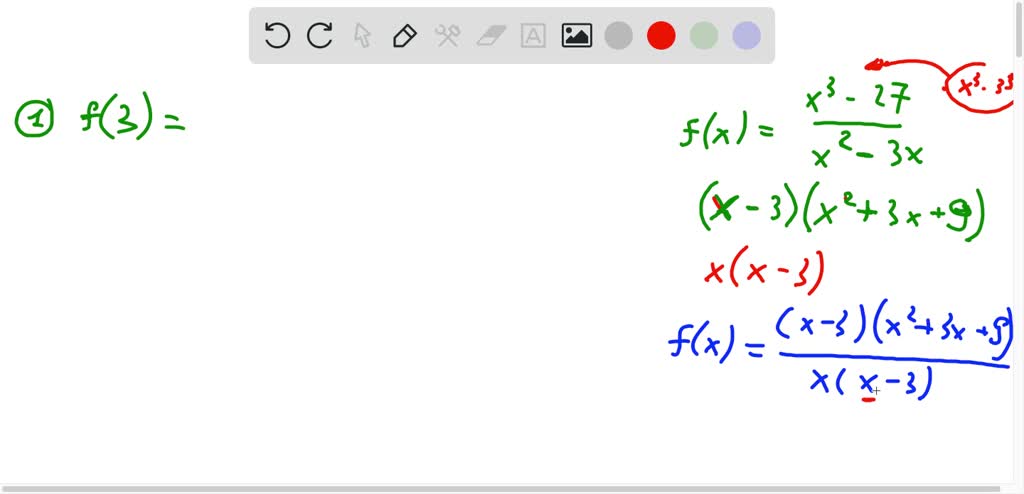 SOLVED:For the following exercises, determine why the function f is discontinuous at a given ...