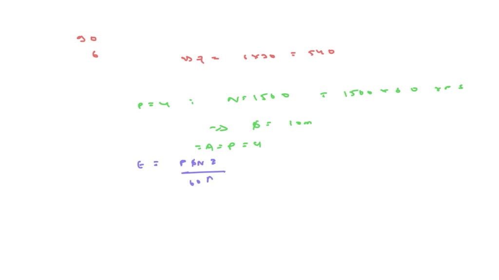 A short compound DC generator with eight poles, and a lap windings, the ...