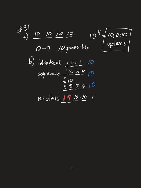 SOLVED: An ATM personal identification number (PIN) consists of a four-digit sequence. (a) How ...