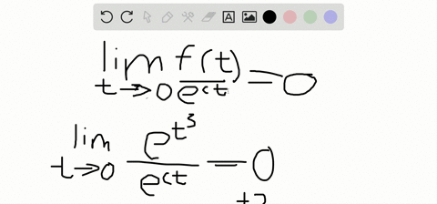 SOLVED: Which of the following functions are of exponential order? (a)t ...