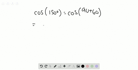 ⏩SOLVED:Find the exact value of each expression. cos150^∘ | Numerade