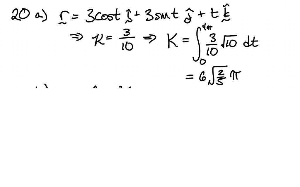 SOLVED:Total curvature We find the total curvature of the portion of a smooth curve that runs ...