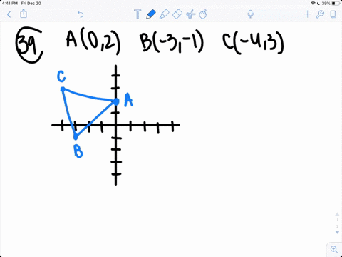 SOLVED:Distance Formula In these exercises we use the Distance Formula ...