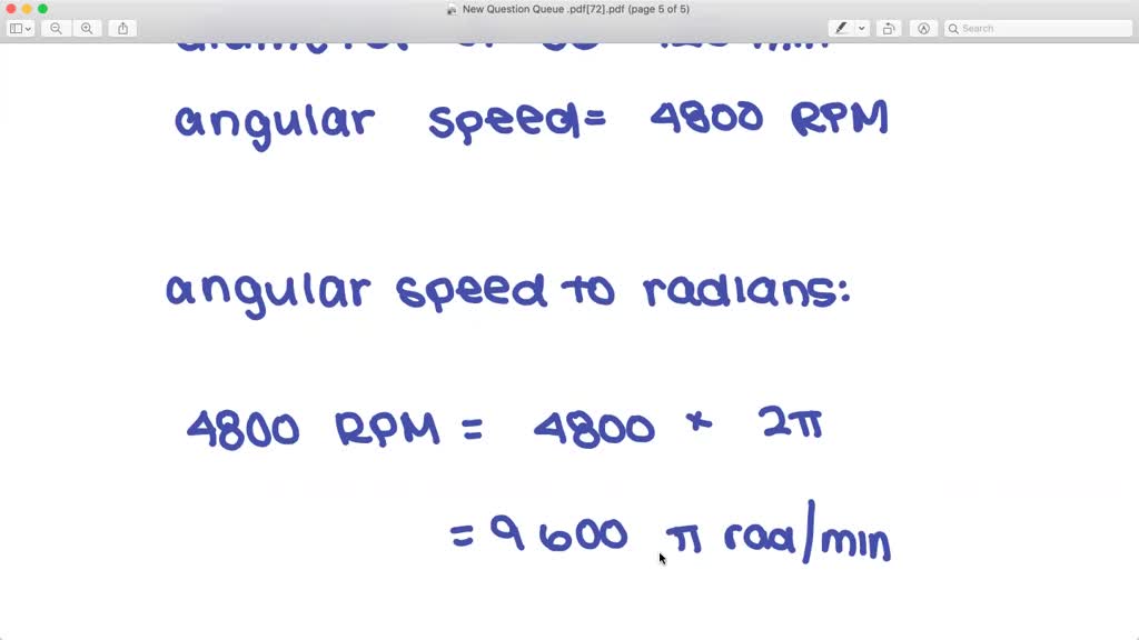 SOLVED:When being burned in a writable CD-R drive, the angular speed of ...