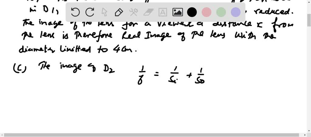A thin positive lens with a focal length of 2 cm is placed behind a ...