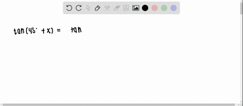 SOLVED:Use identities to write each expression as a function with x as ...
